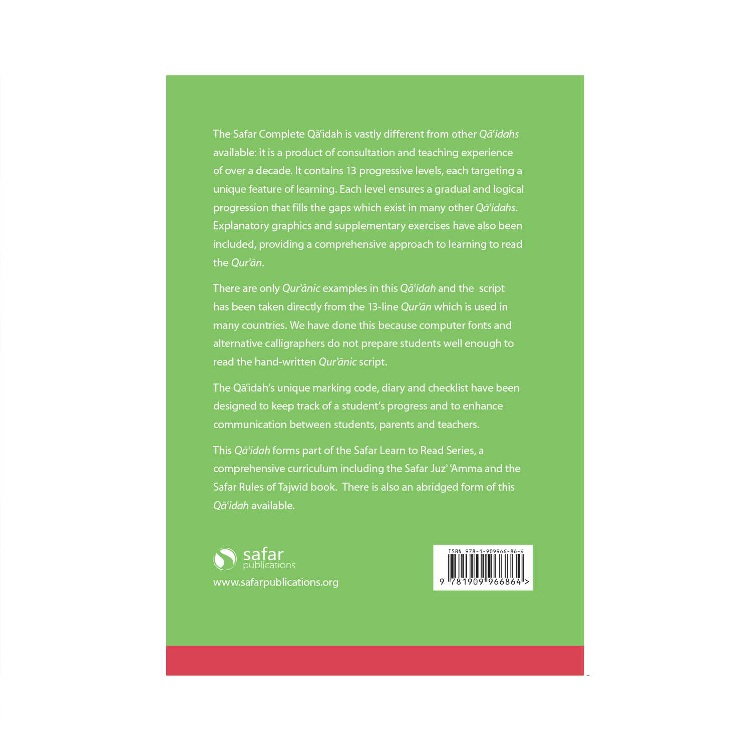 Complete Qaidah - Learn to Read Series - South Asian Script - Safar ...