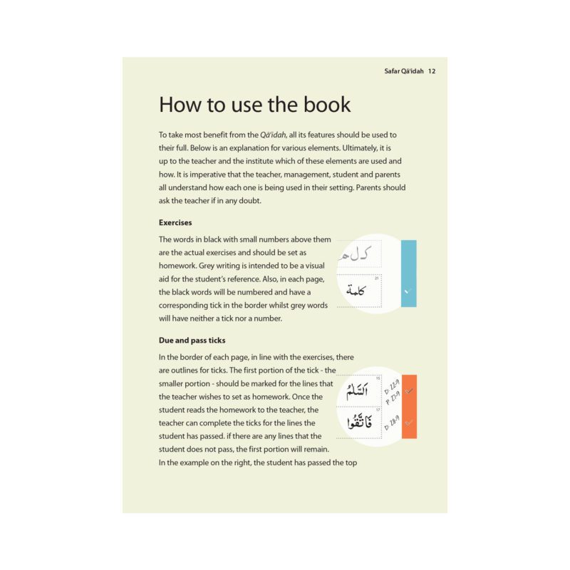 Complete Qaidah - Learn to Read Series - South Asian Script - Safar ...